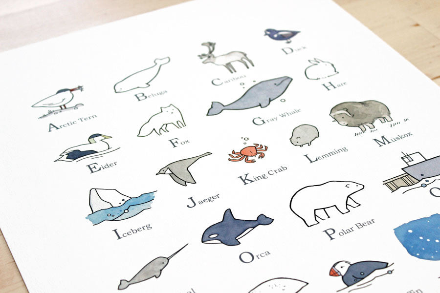 Art Prints for an Arctic Nursery - studiotuesday